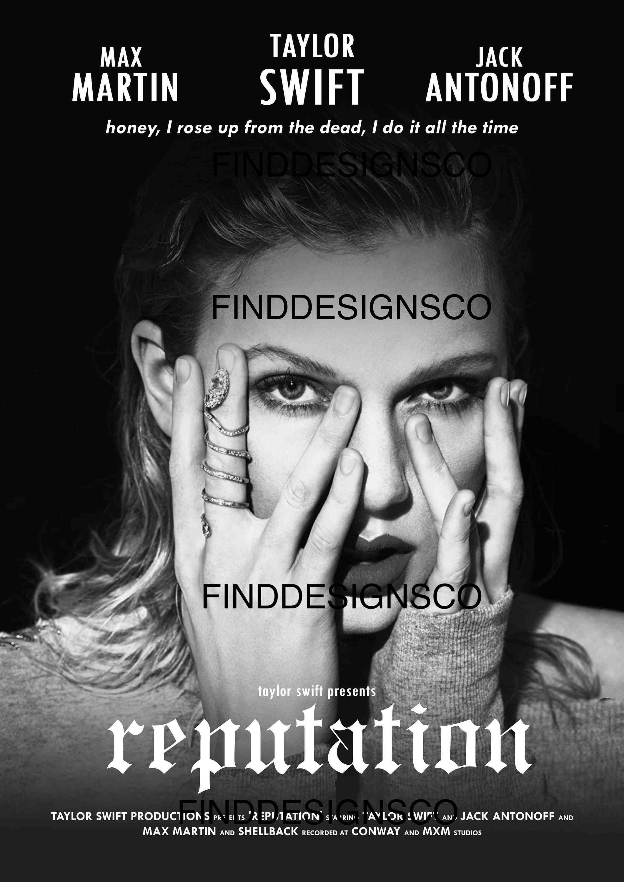 Taylor Swift Poster | Reputation | 'Film' Posters sold by Mila | SKU ...