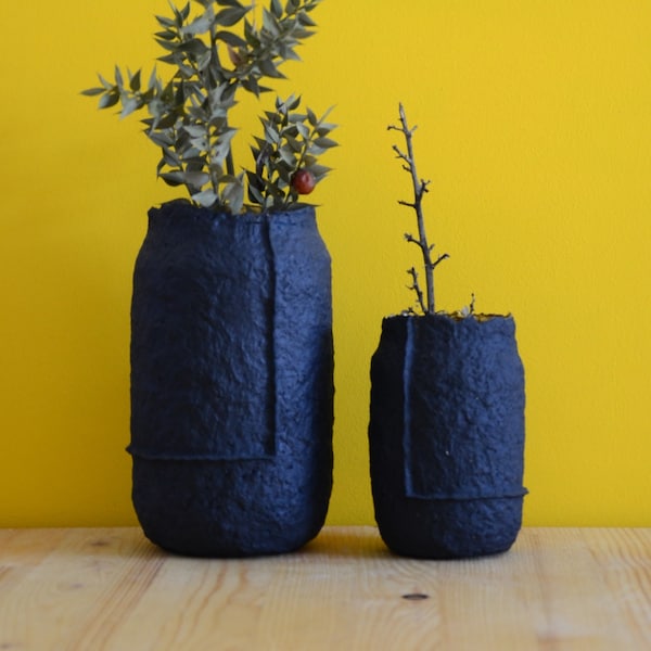Paper Mache Vase - Etsy