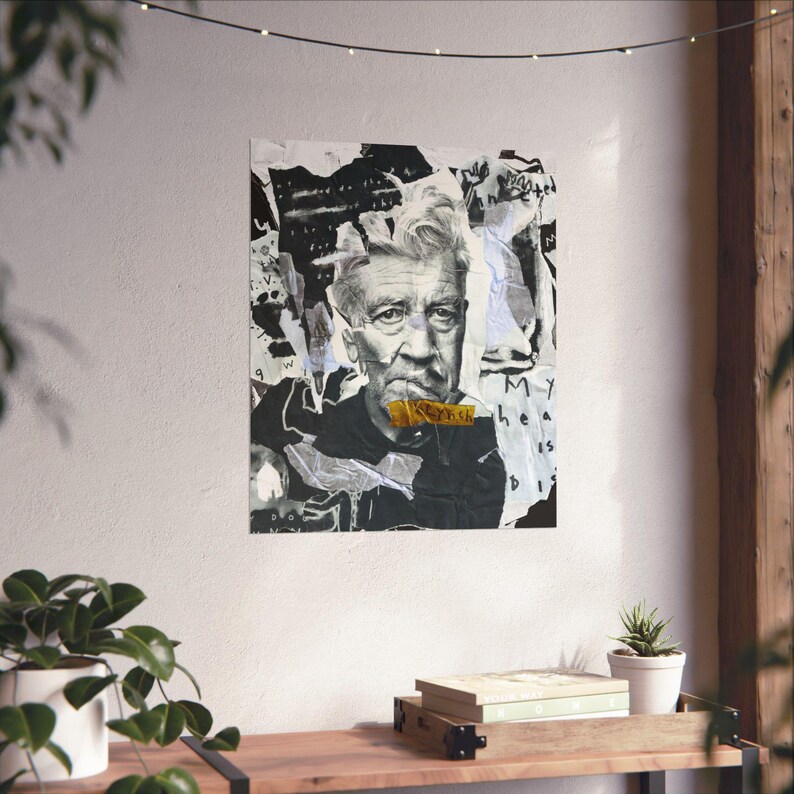 David Lynch Collage Poster in Memory of Unique Design by Ukru - Etsy