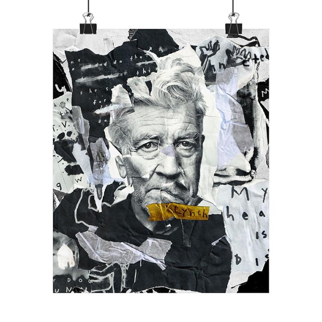 David Lynch Art Print - Surreal Collage Poster - Abstract Movie Wall ...