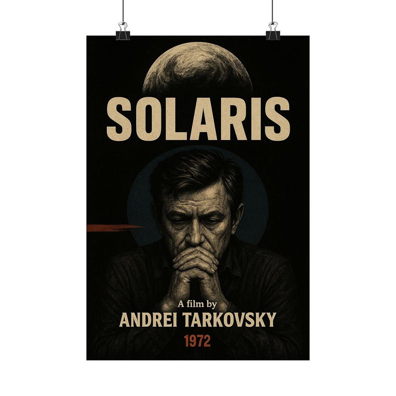 Andrei Tarkovsky Solaris, Movie Poster Art Print, Film Lover Gift ...