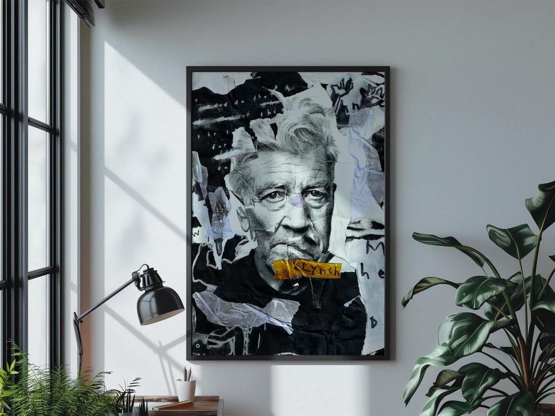 David Lynch Collage Poster in Memory of Unique Design by Ukru - Etsy