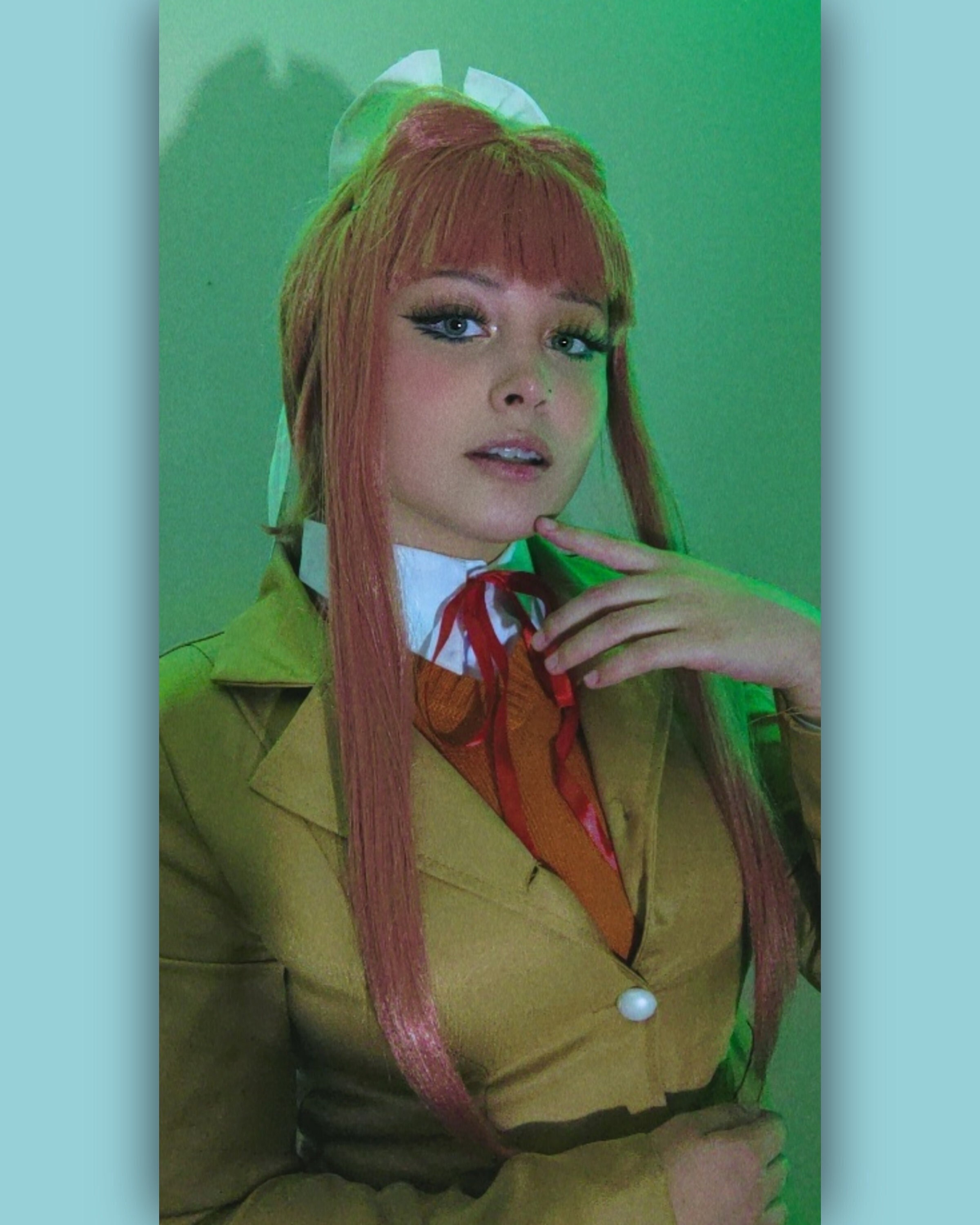 Doki Doki Literature Club Monika Cosplay Print - Etsy