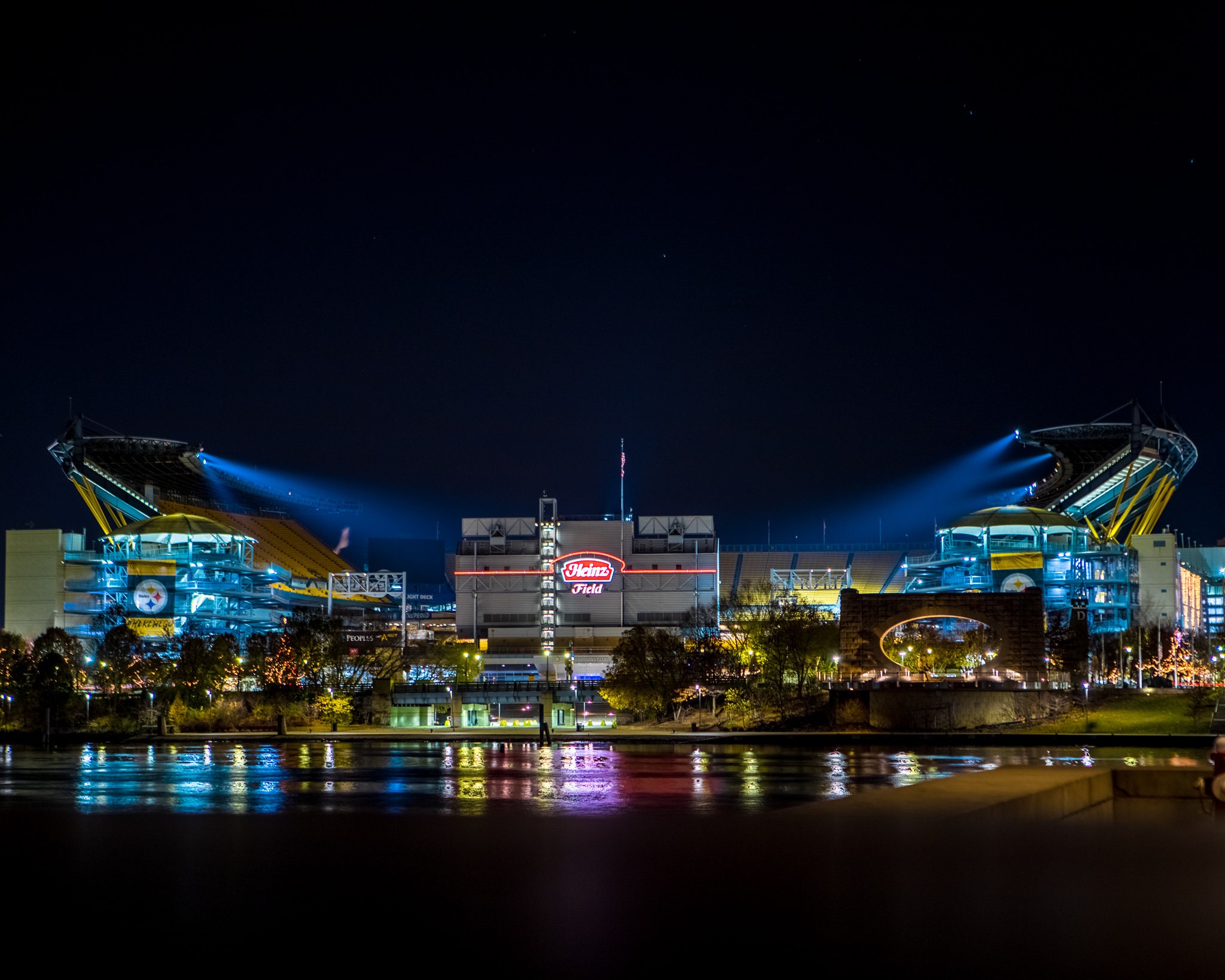 Heinz Field At Night