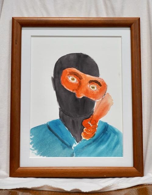 Hidden Identity Mask Portrait - Etsy