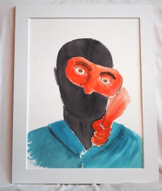 Hidden Identity Mask Portrait - Etsy