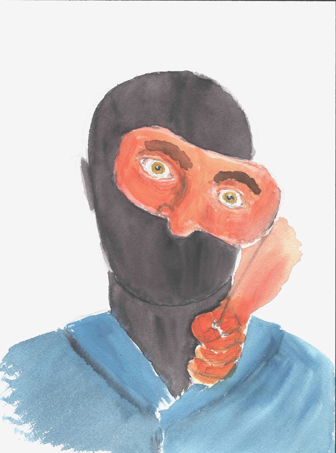 Hidden Identity Mask Portrait - Etsy