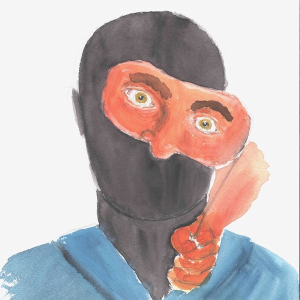 Hidden Identity Mask - Etsy