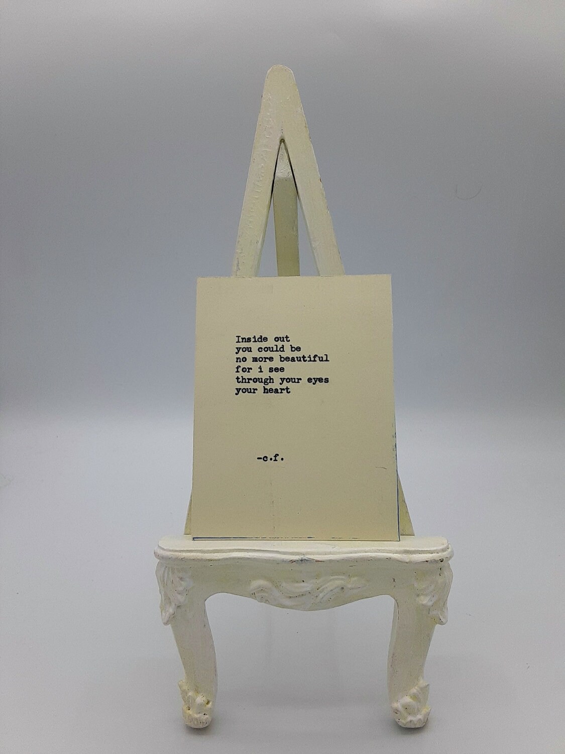 Inside Out Poem Poetry Print Gift - Etsy