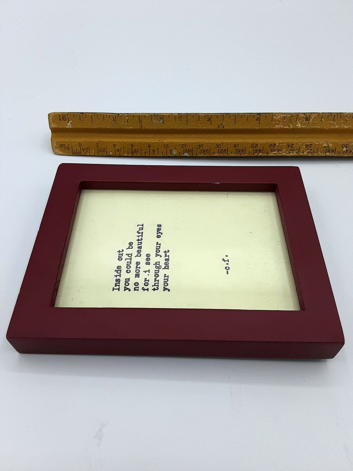 Inside Out Poem Poetry Print Gift - Etsy