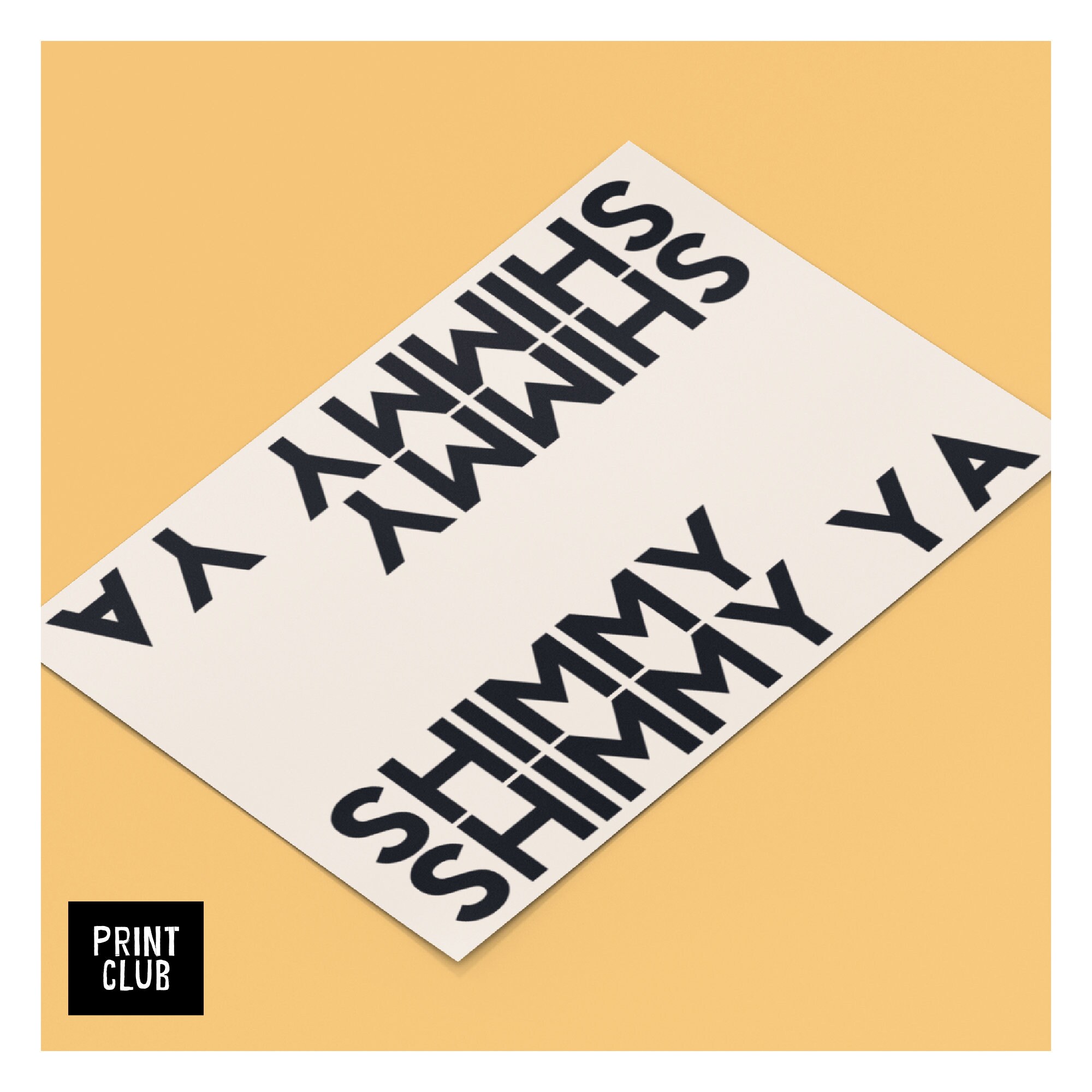 Shimmy Shimmy Ya Poster Hip Hop Lyrics Print 90s Rnb Wall - Etsy