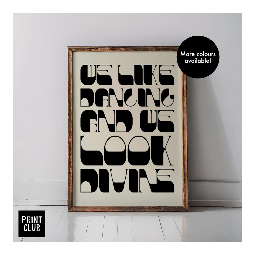 David Bowie Poster | ‘rebel Rebel’ Lyrics Print | ‘we Like Dancing and ...