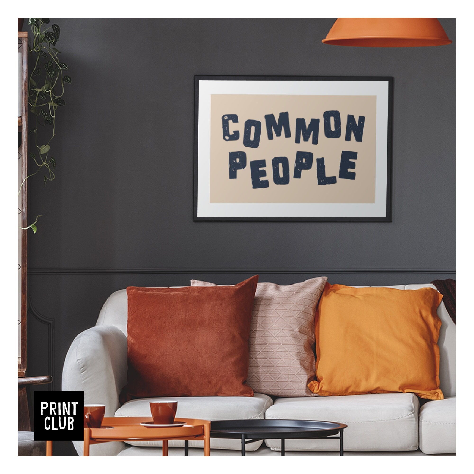 Pulp Poster common People Print Pulp Lyrics Art Print - Etsy