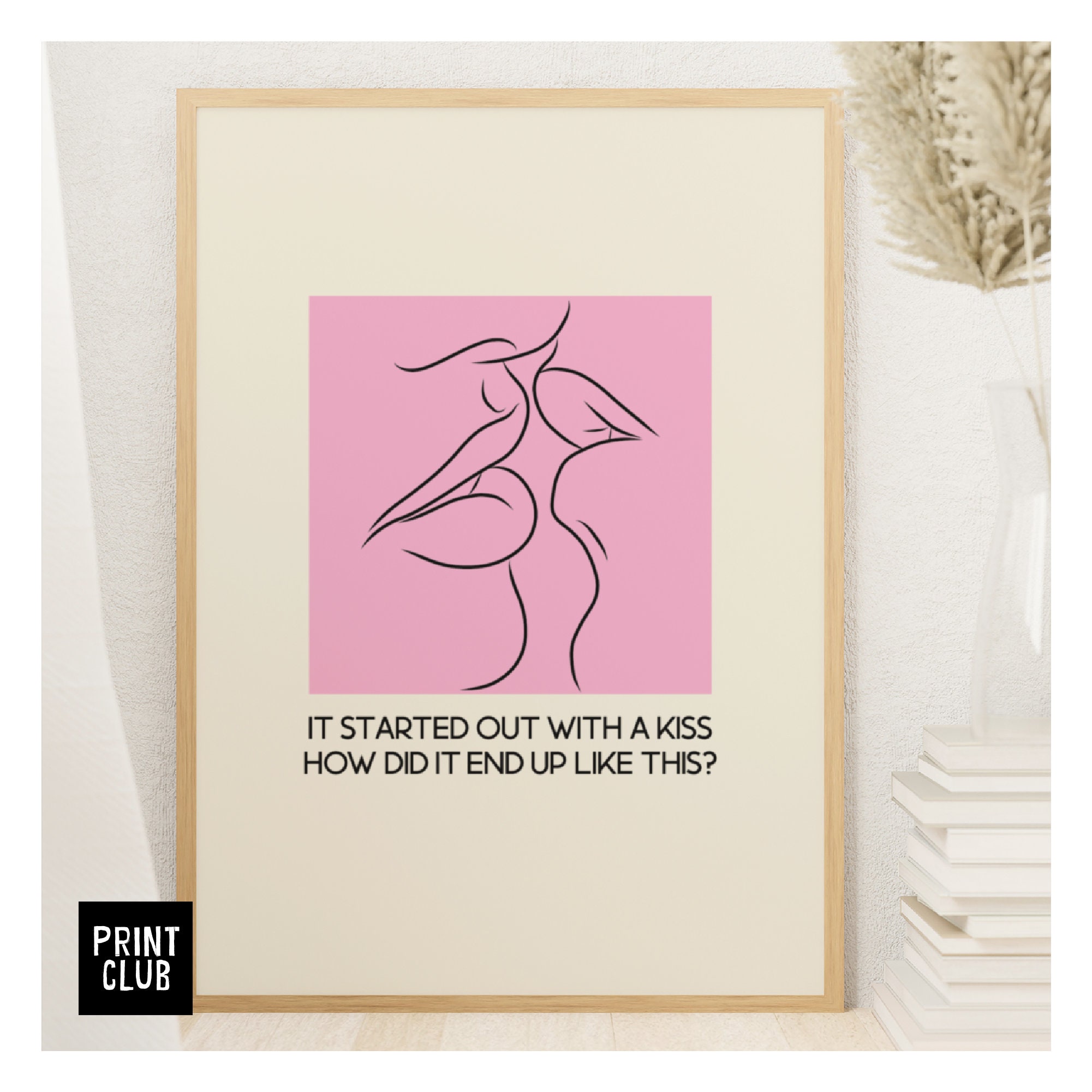 The Killers Poster | ‘mr Brightside’ Lyrics Print | the Killers Art ...