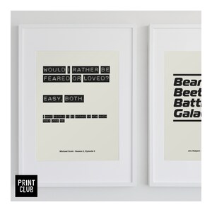 The Office Quotes Posters | Downloadable PDF the Office Print Bundle ...