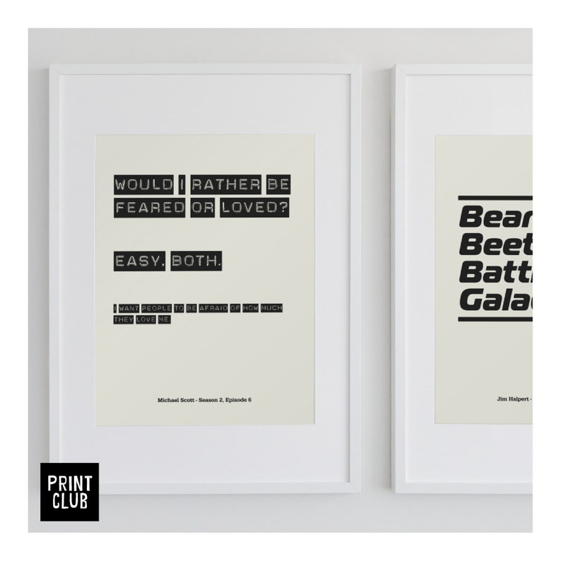 The Office Quotes Posters | Downloadable PDF the Office Print Bundle ...