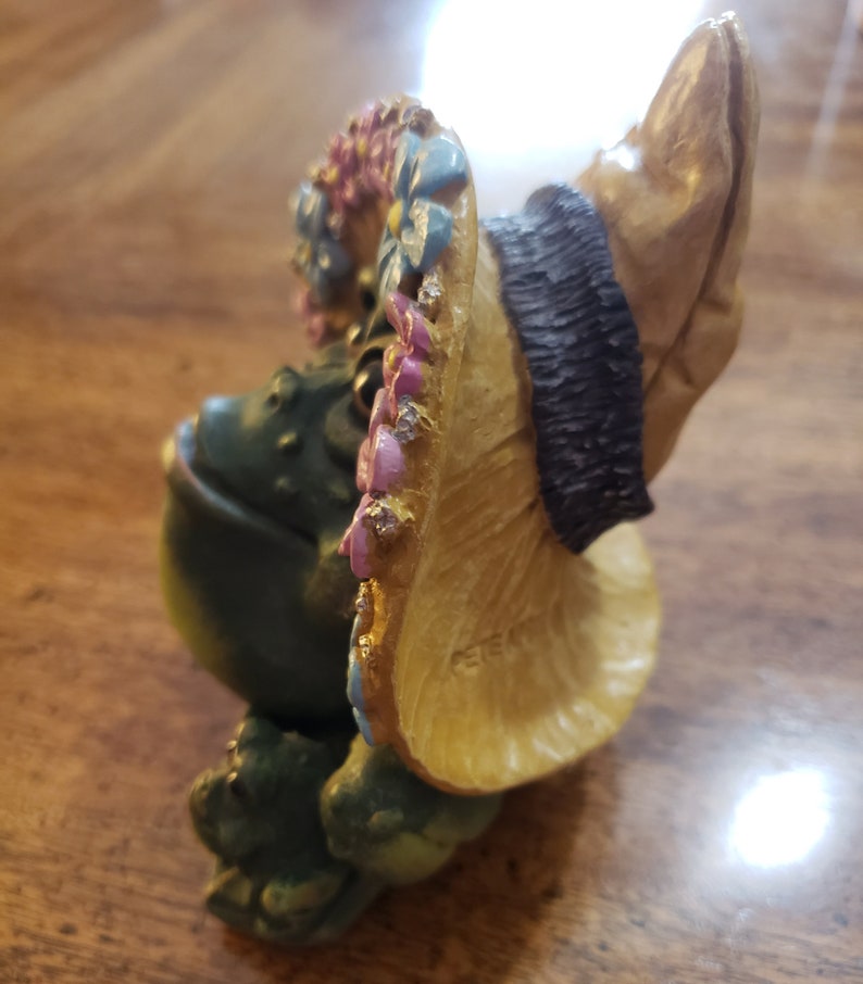 Vintage Pete Apsit Momma Frog With Baby - Etsy