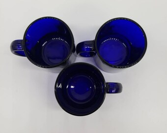 Cobalt Blue Mug - Etsy