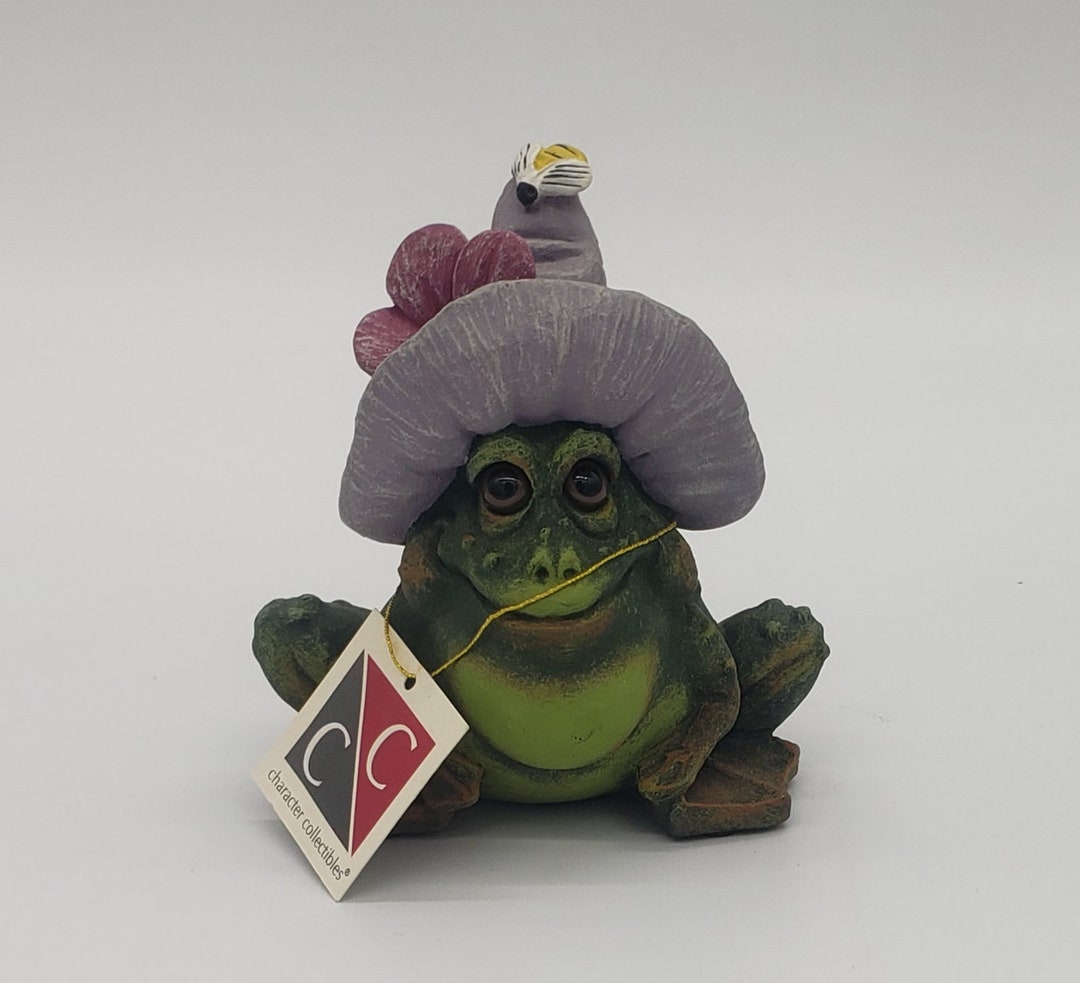 Vintage Frog Pete Apsit Character Collectibles Purple Hat - Etsy