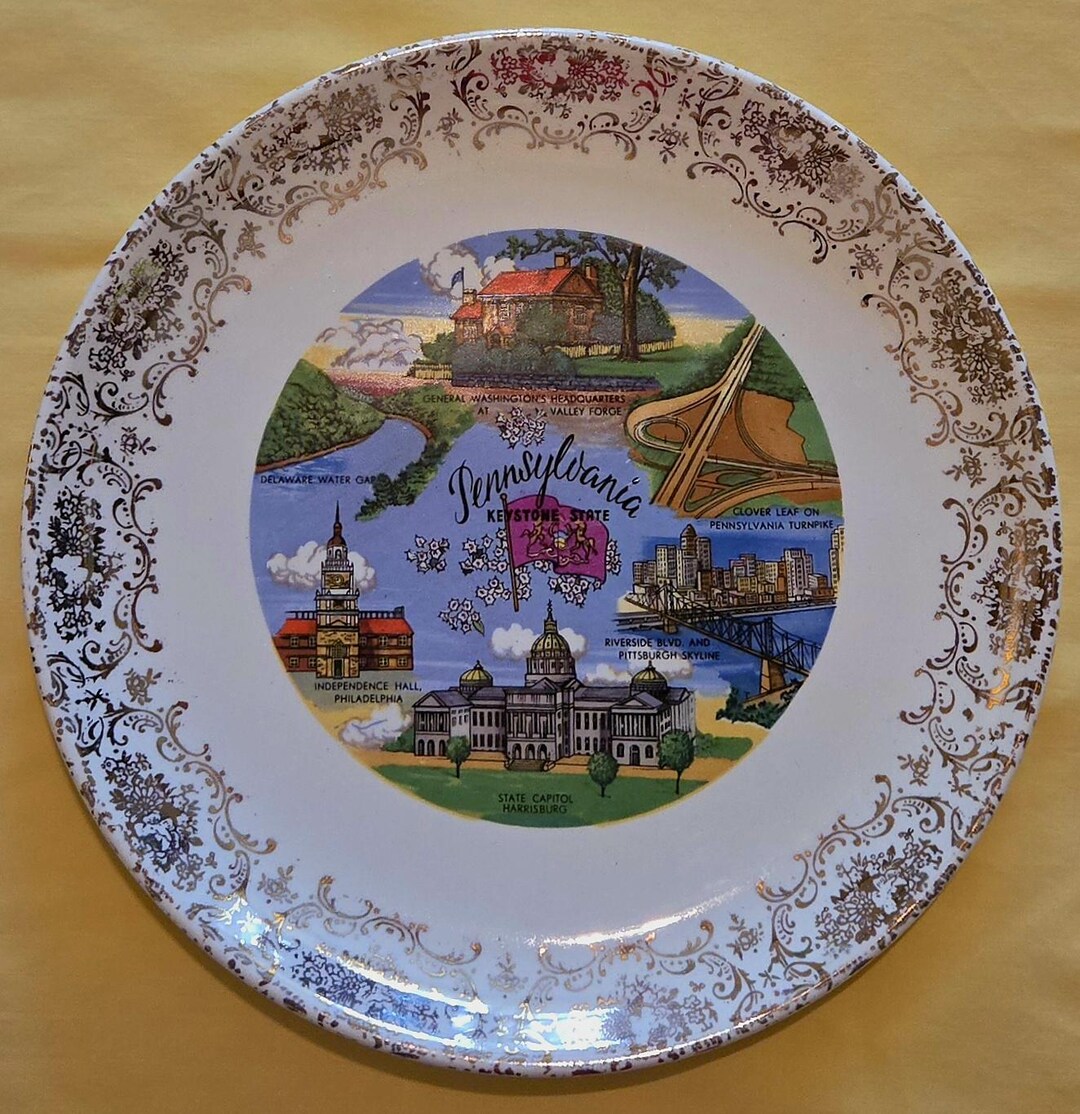 Pennsylvania State Plate - Etsy