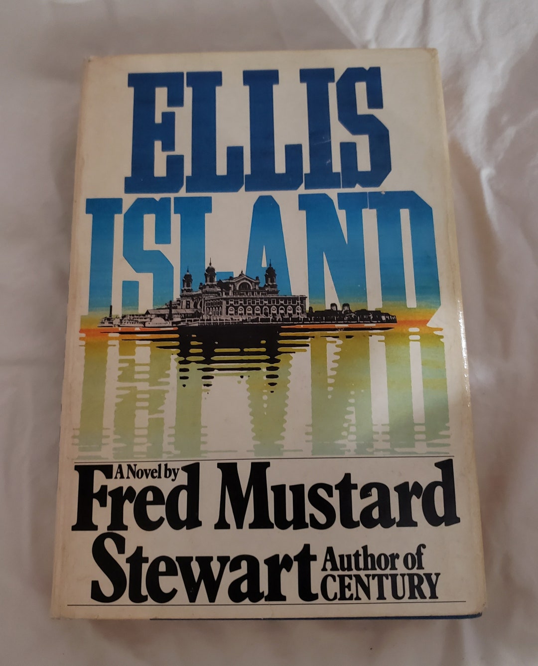 Vintage Ellis Island Hardcover Book With Jacket - Etsy