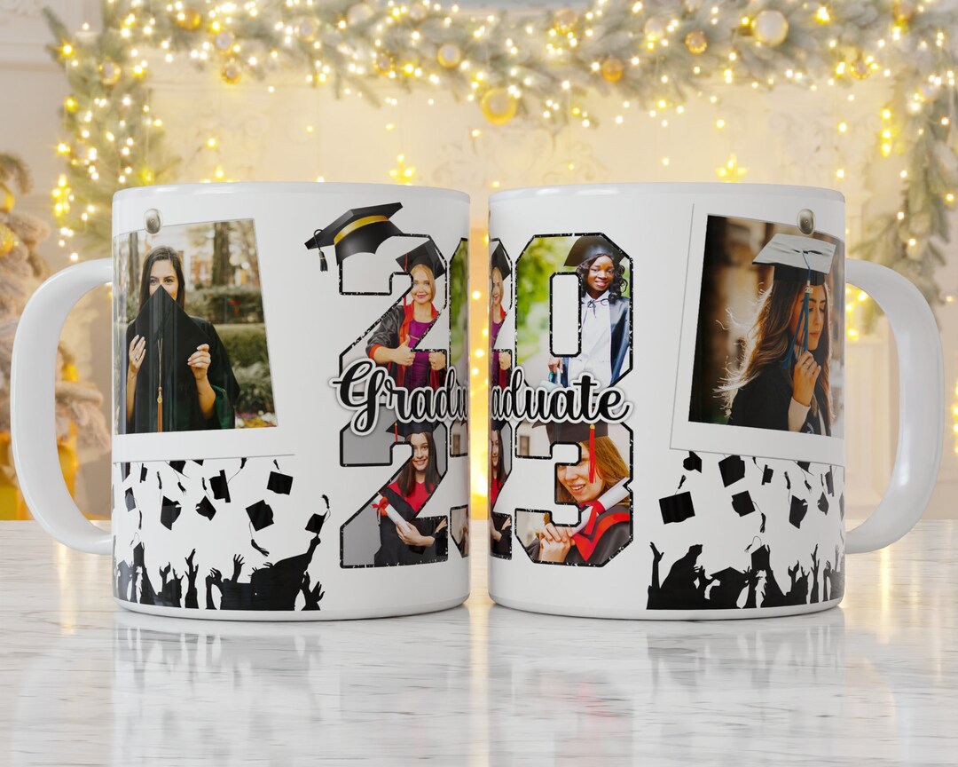 Graduation Mug Png, 2023 Graduate Coffee Mug Sublimation Designs ...