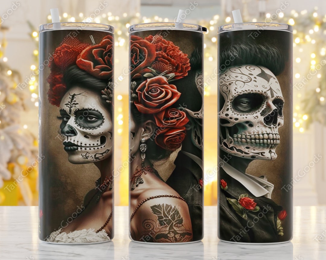 Chola Tumbler Wrap 20 Oz Skinny Tumbler Sublimation Design Mexican ...