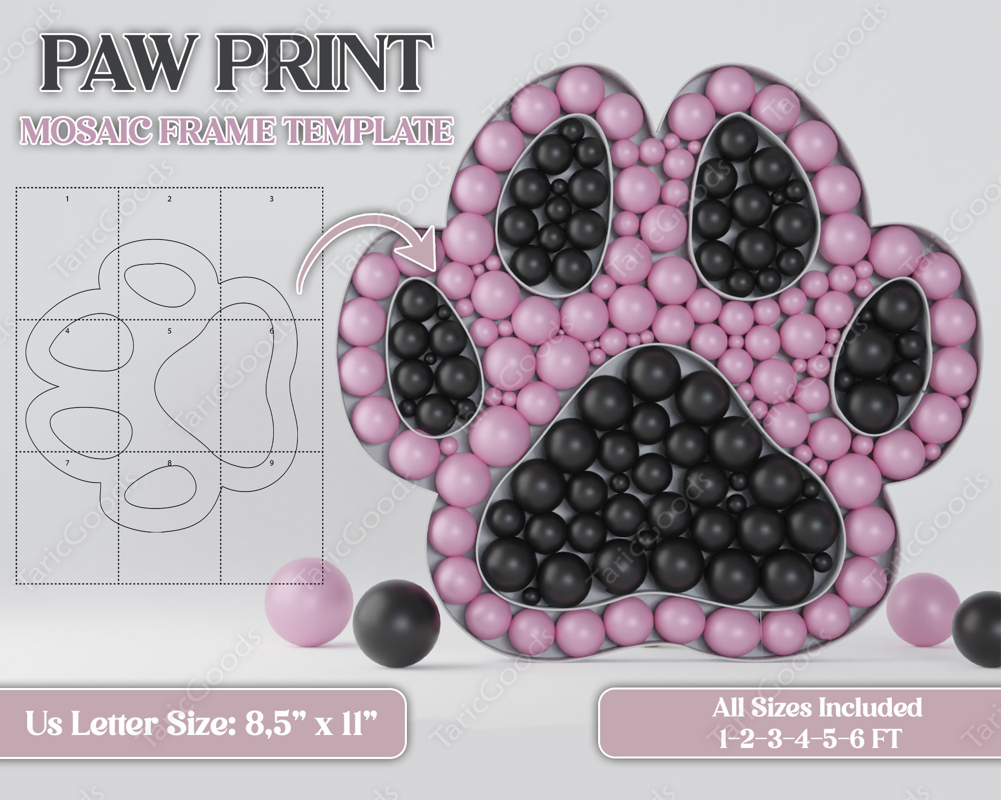 Puppy Print Out Template