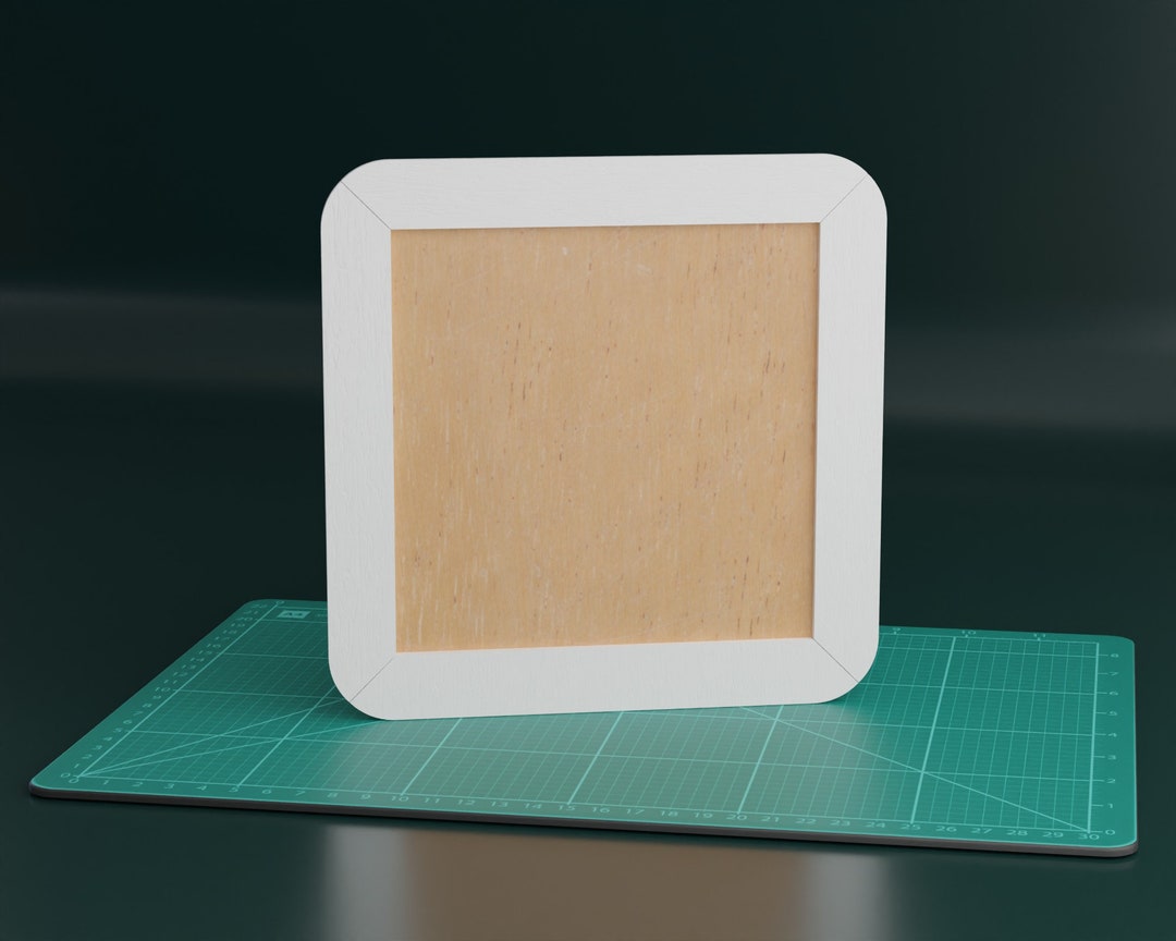 Round Corner Frame Laser Cut Svg Photo Frame Svg Bundle - Etsy