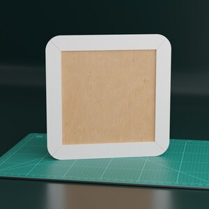 Round Corner Frame Laser Cut Svg Photo Frame Svg Bundle - Etsy