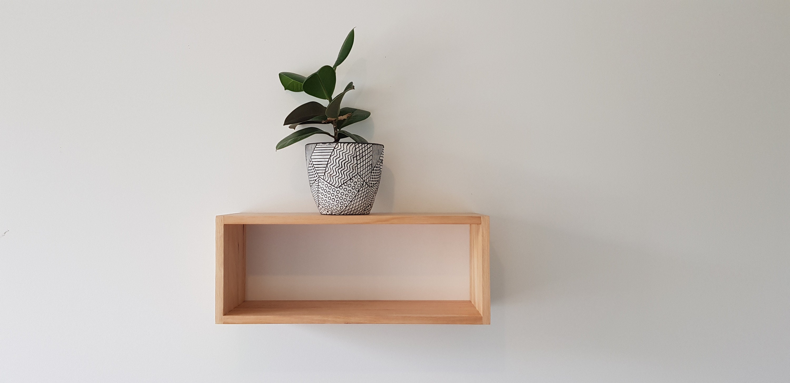 Timber Box Shelf, Wood Box Shelf, Floating Box Shelf, Dovetail Floating ...