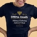 Shema Israel - Unisex Messianic T-shirt, Shema Israel Shirt, Hear O ...