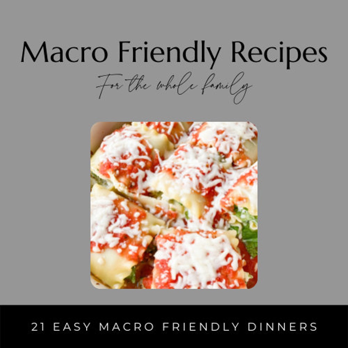 21 Easy Macro-friendly Family Meals, Macro-friendly Family Dinners ...