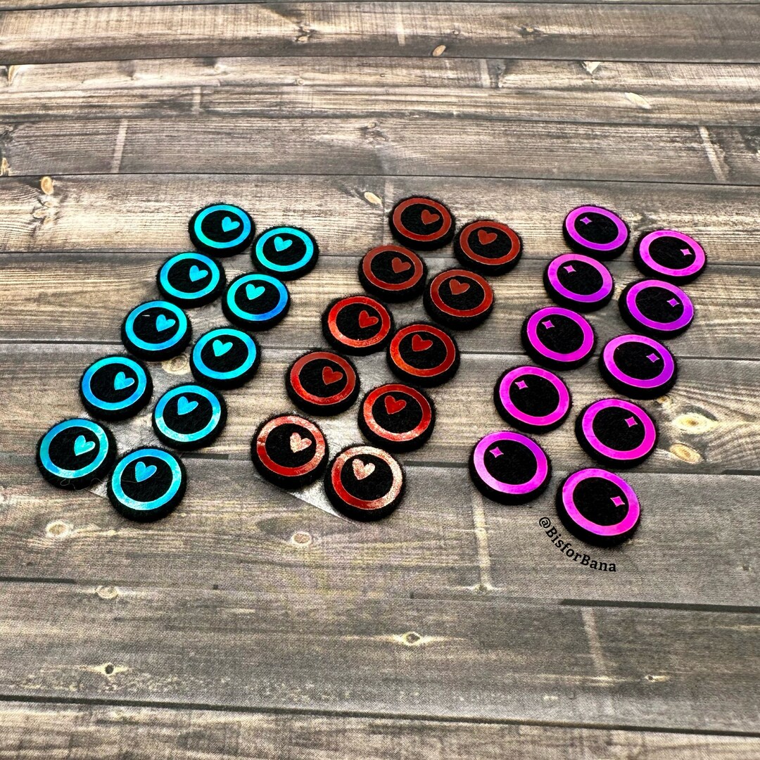 Holographic Felt Eyes 1/2 Inch Felt Eyes Glue on Eyes - Etsy