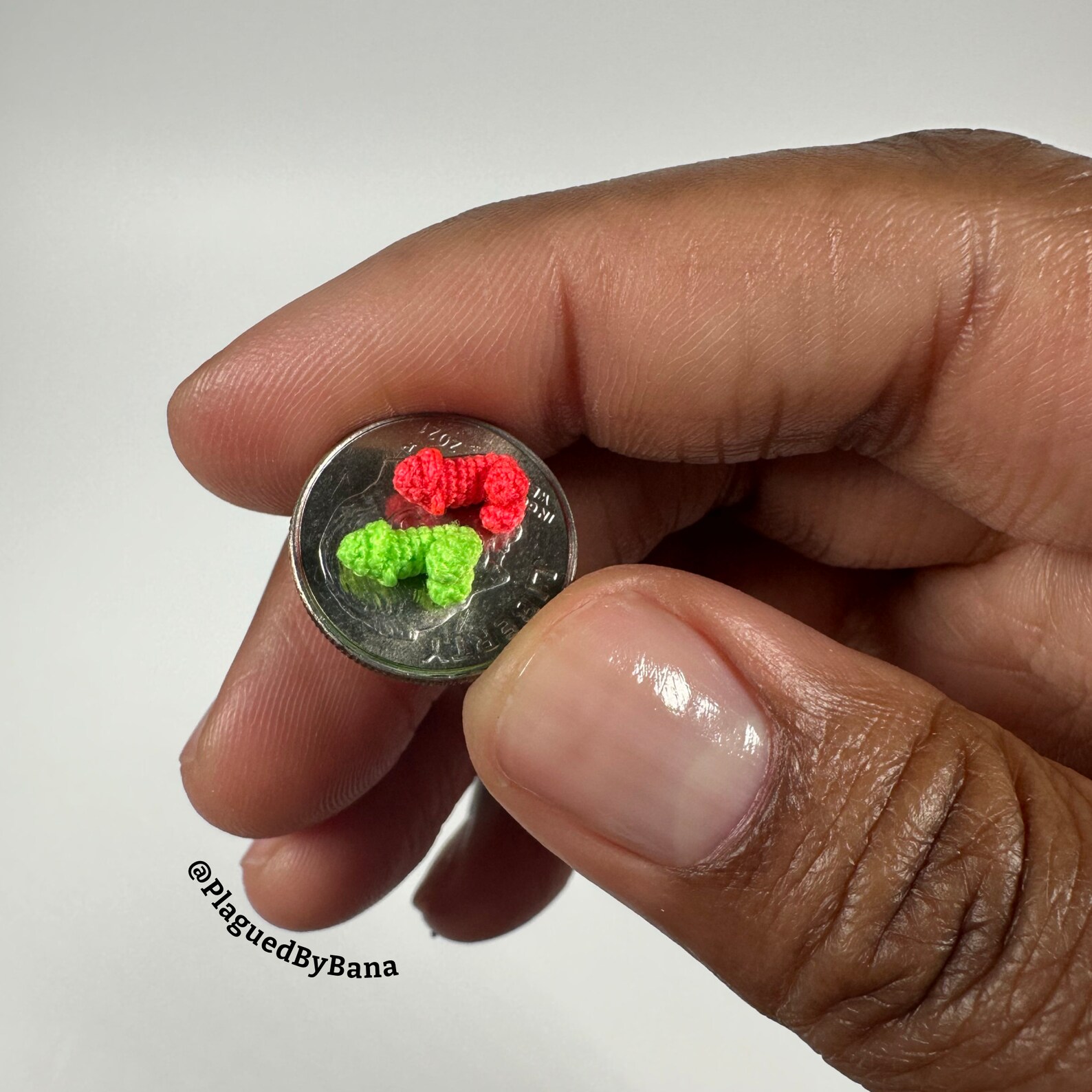 Tiny Wiener, Micro Crochet Penis, Miniature, Miniature Pee Pee, Gift ...