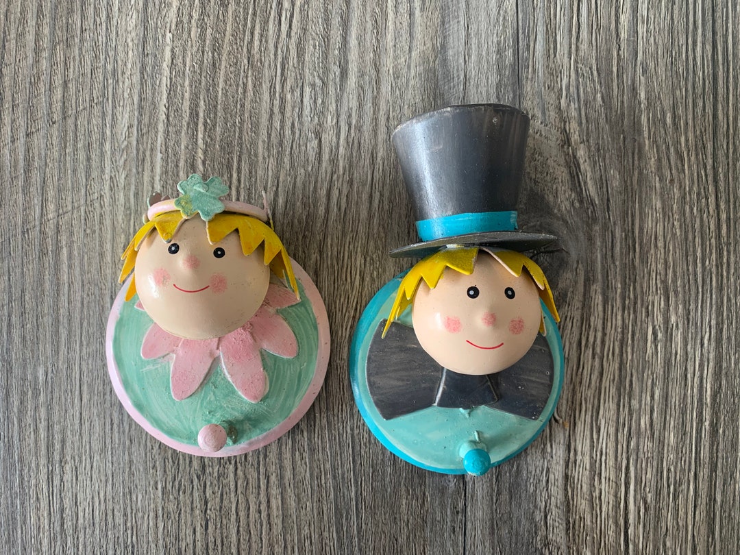 Wall Hook Bride and Groom Made of Metal, LAST ITEMS - Etsy