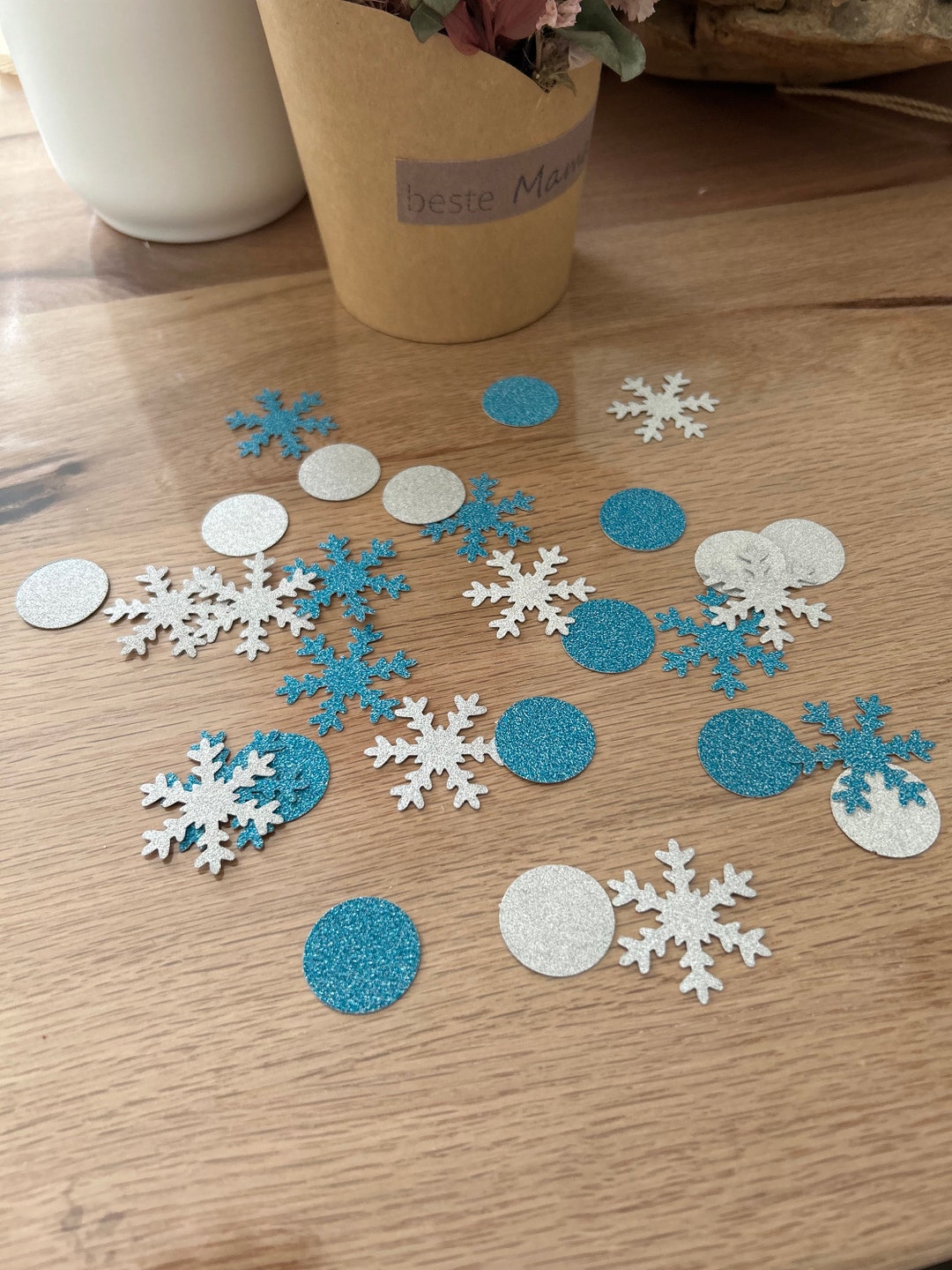 Table Confetti the Ice Queen, Elsa Table Decoration, FROZEN - Etsy