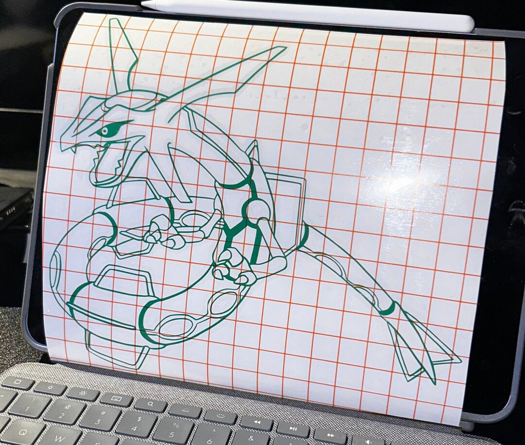 Rayquaza Vinyl Decal - Etsy