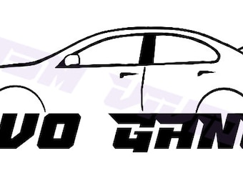 Evo Racing Windshield Decal Car Sticker Banner JDM Vinyl - Etsy