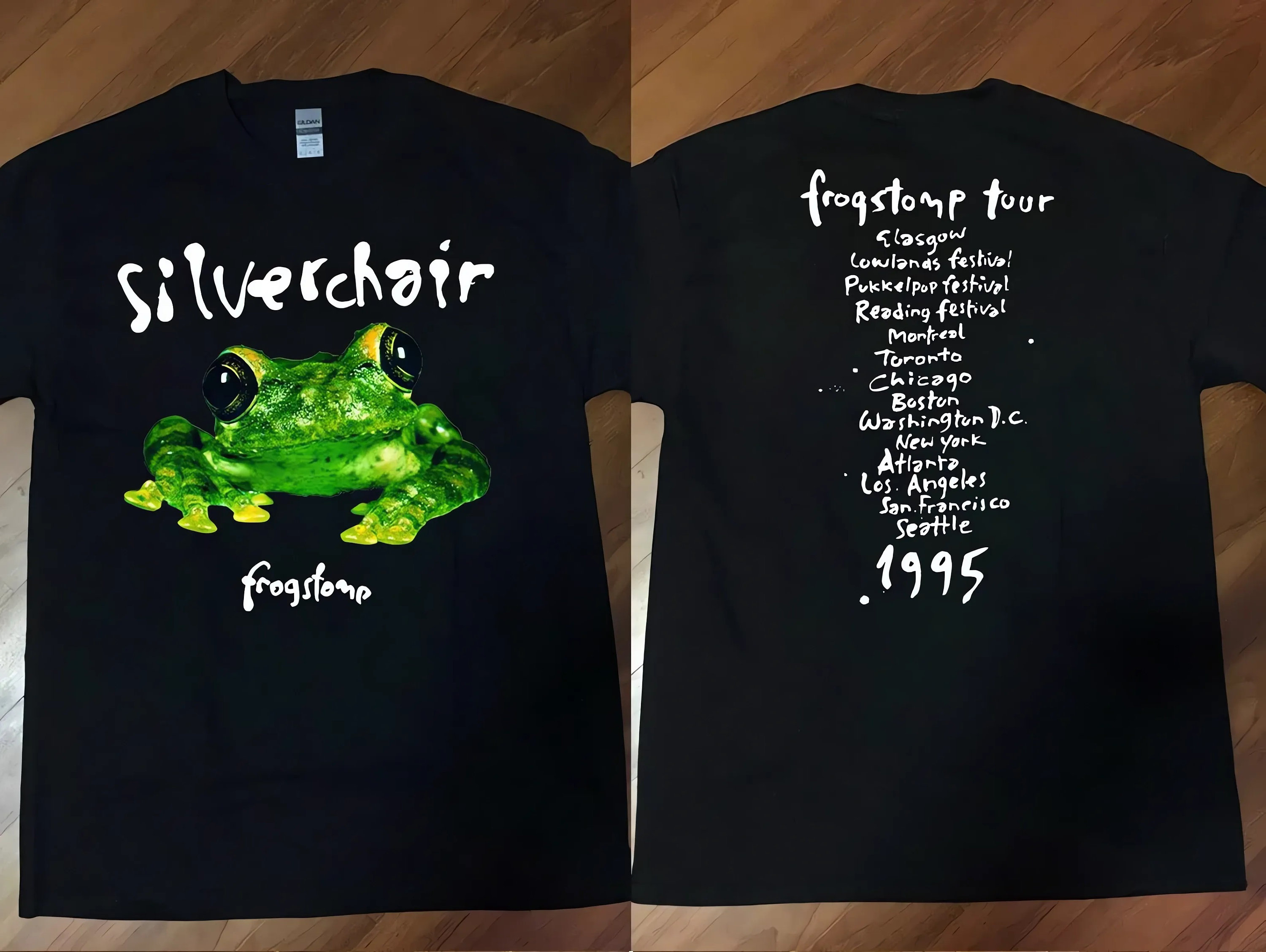 Best T Sa 1995 GG Frogstomp Tour Promo 1cotton Tshirt Gildan Reprint ...