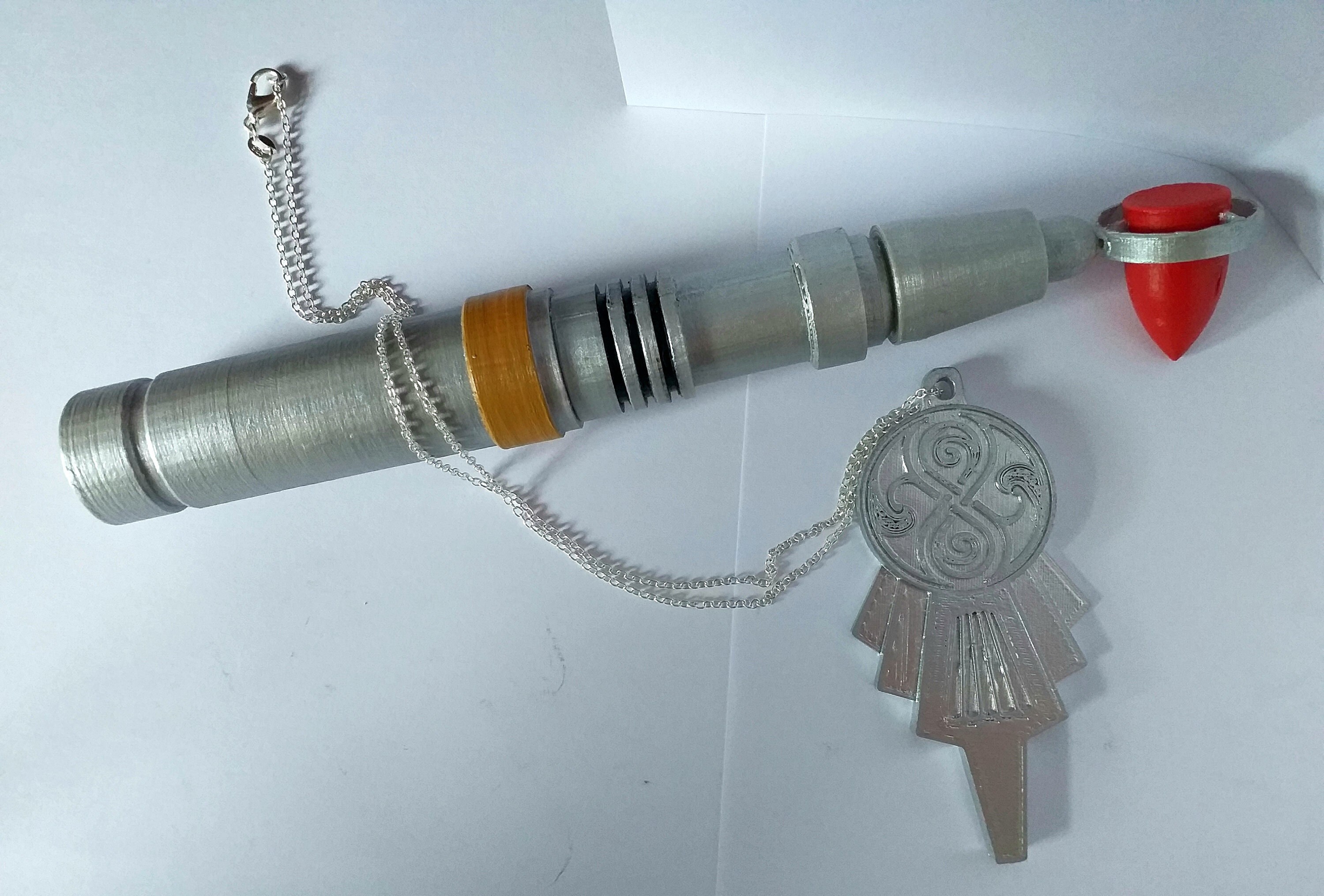 7th & 8th Doctor's Tardis Key Neckclace/keyring - Etsy Australia