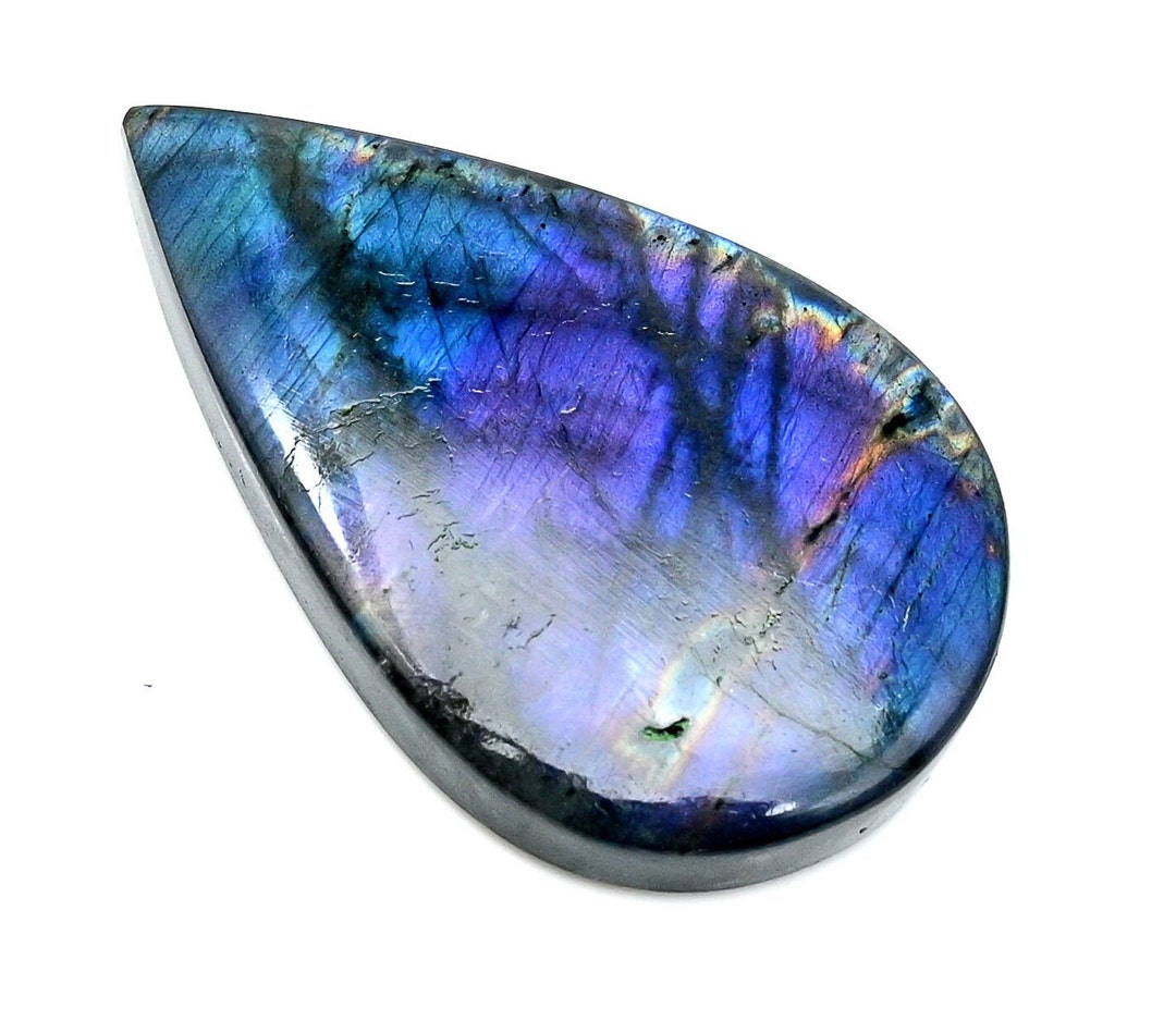Purple Labradorite Cabochon Loose Gemstone Purple Treated Labradorite ...