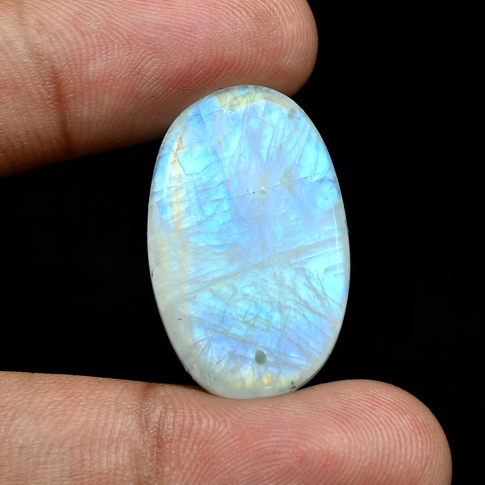 Earth Mine Fine Natural Rainbow Moonstone Flashy Rainbow Moonstone ...