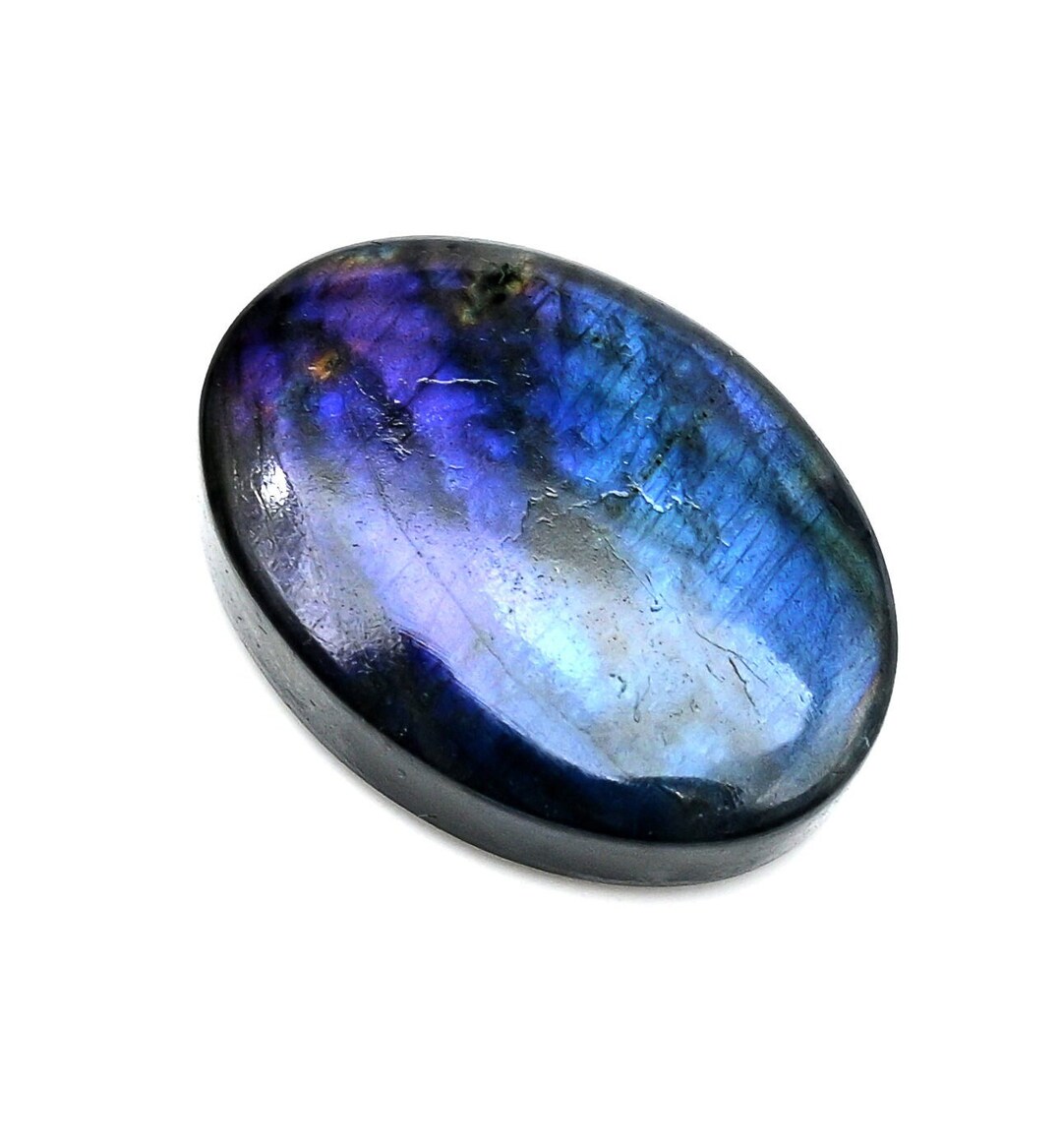 Natural Purple Labradorite Cabochon Loose Gemstone, Multi Purple ...