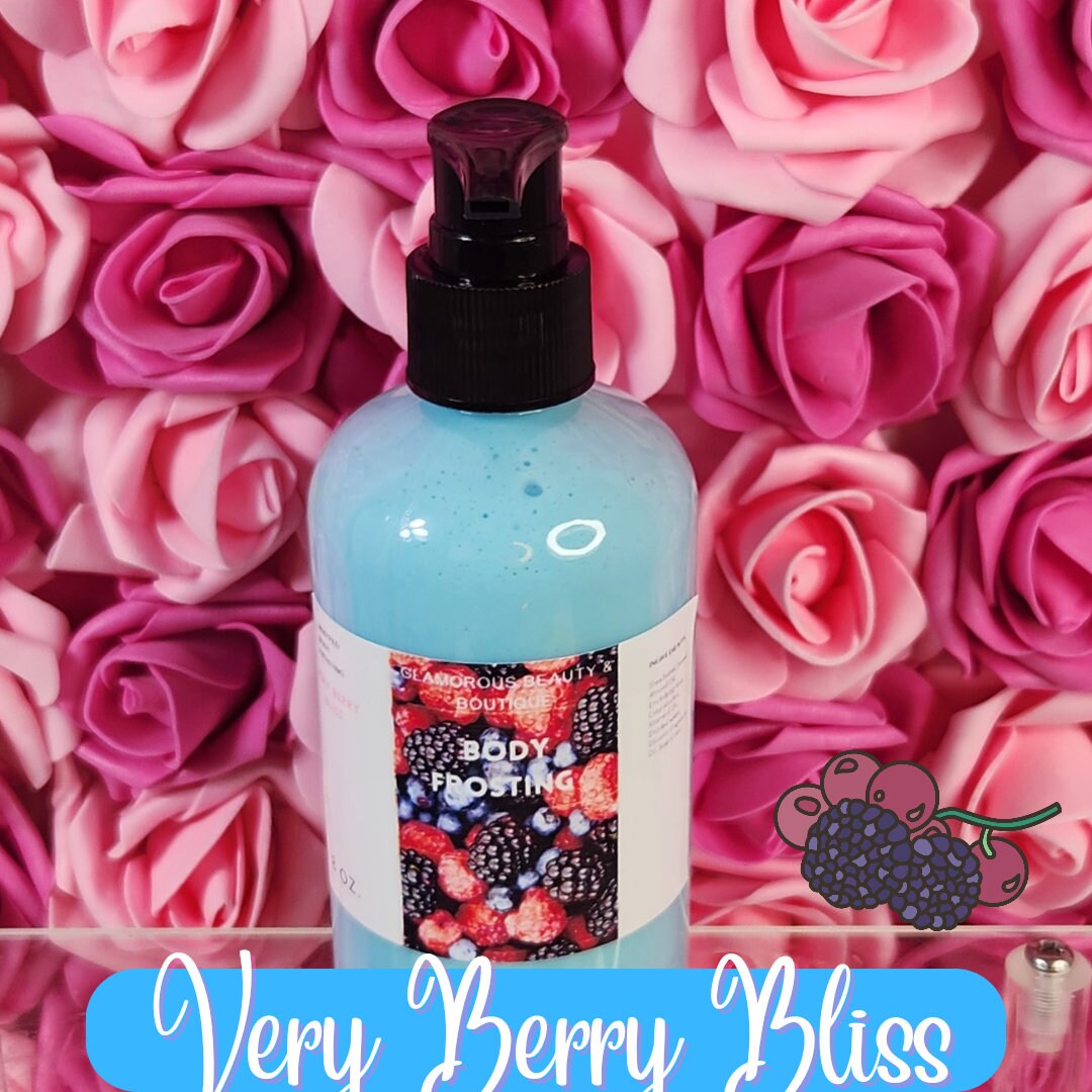 Very Berry Bliss Whipped Shea Butter Moisturizer. Handmade Shea Butter ...