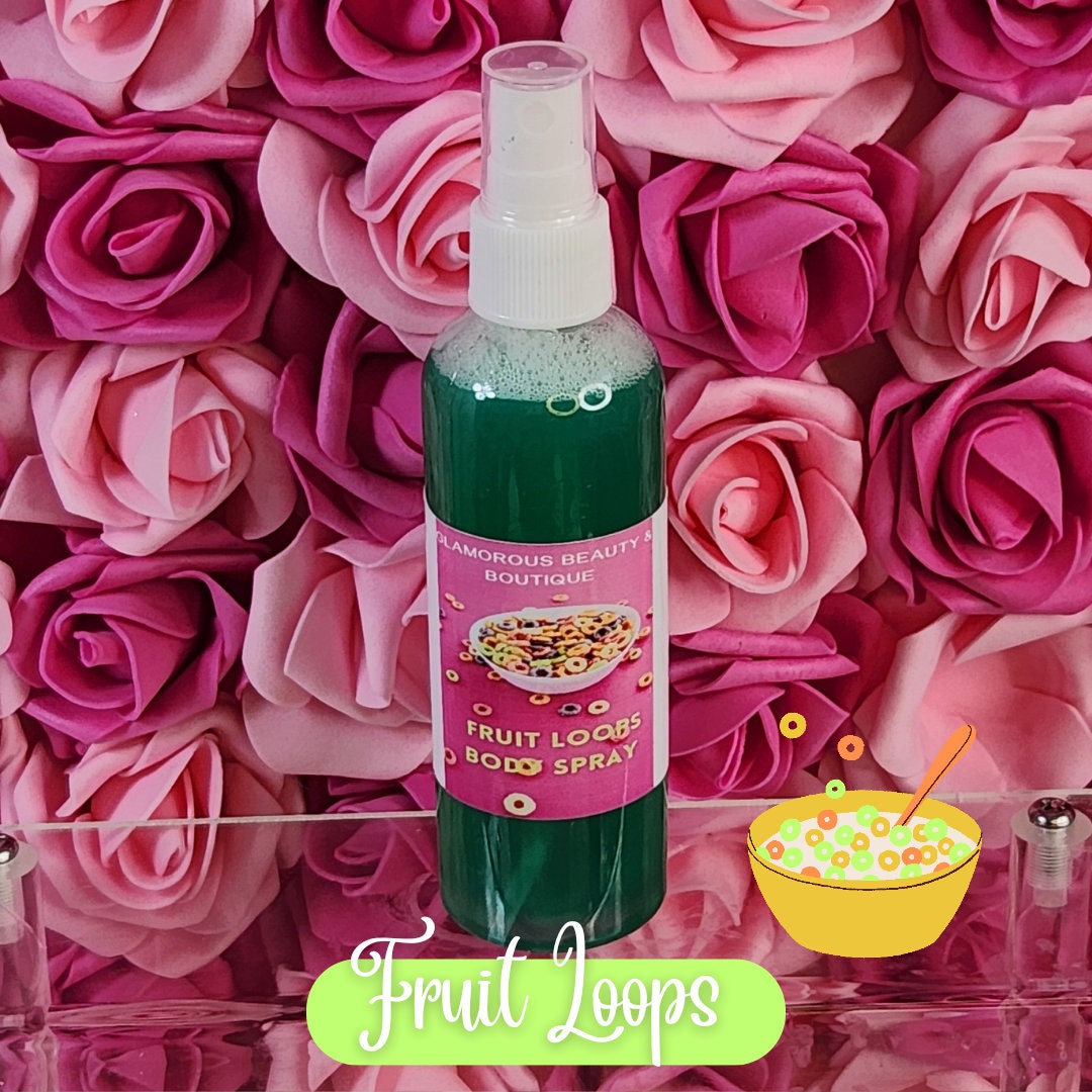 Fruit Loops Moisturizing Body and Hair Spray. 4 Oz Handmade Alcohol ...