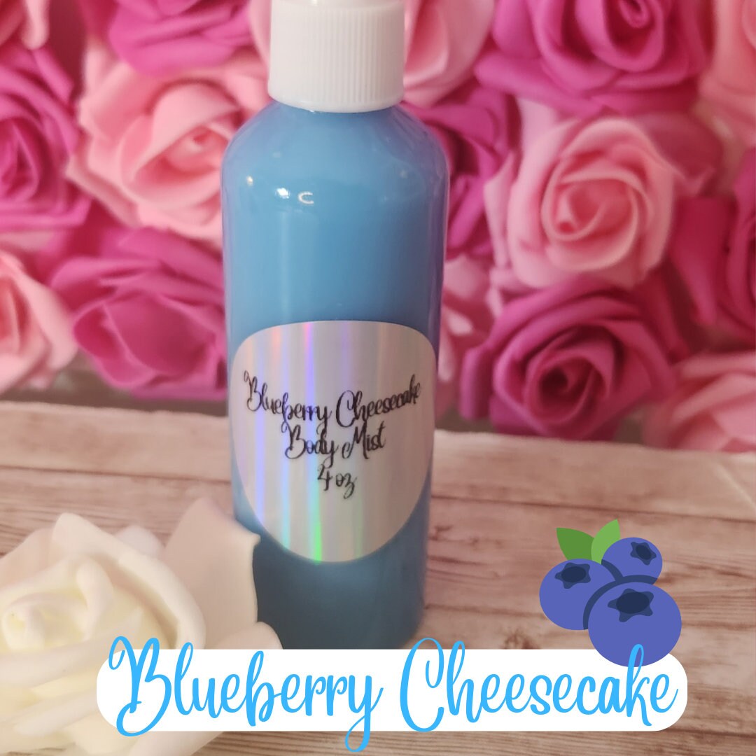 Blueberry Cheesecake Moisturizing Body & Hair Spray. 4 Oz Handmade ...