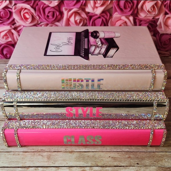 Designer Book Stack - Etsy