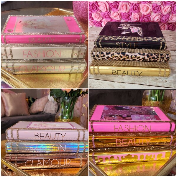 Designer Book Stack - Etsy