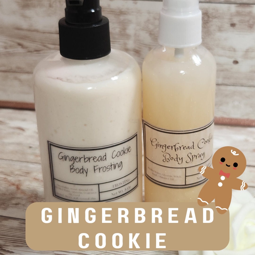 Gingerbread Cookie Bath & Body Gift Box. All Natural Shea Butter Body ...